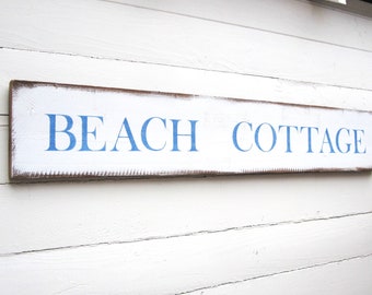 Rustic Beach Sign - Etsy