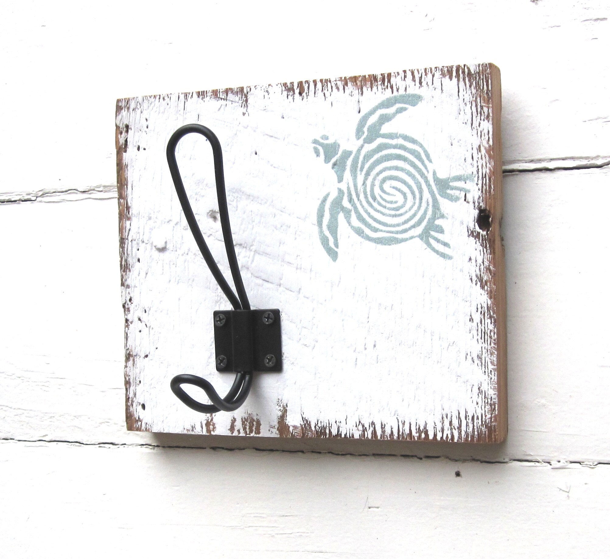 Sea Turtle Wall Hook Beach Decor Coastal Decor Entryway | Etsy