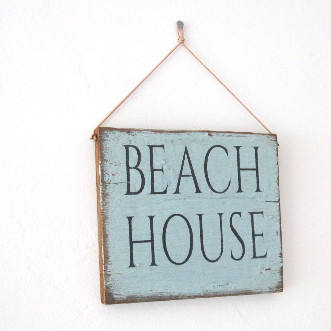 Rustic Beach Decor, Distressed Beach House Sign, Beach House Decor ...