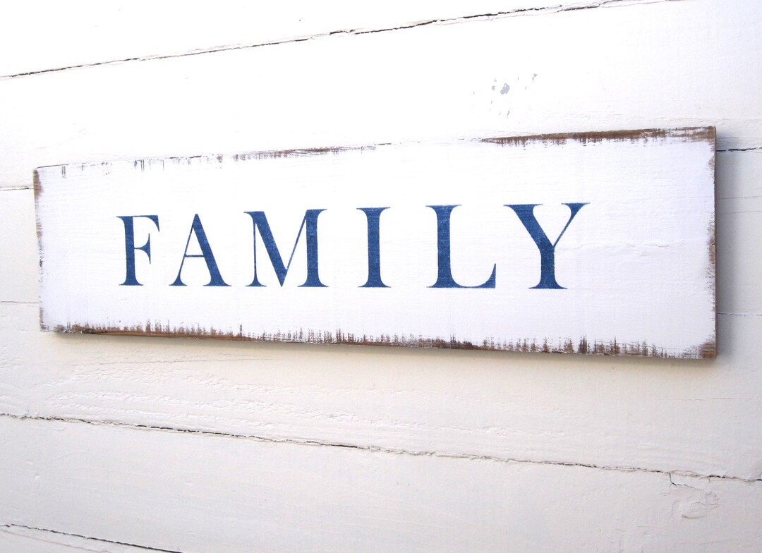 Letrero FAMILIAR, Letrero de madera familiar, Decoración de pared ...