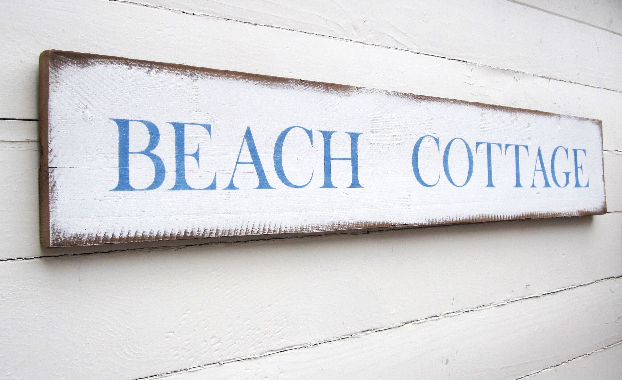 Beach Cottage Sign Beach Cottage Decor Rustic Beach House | Etsy UK