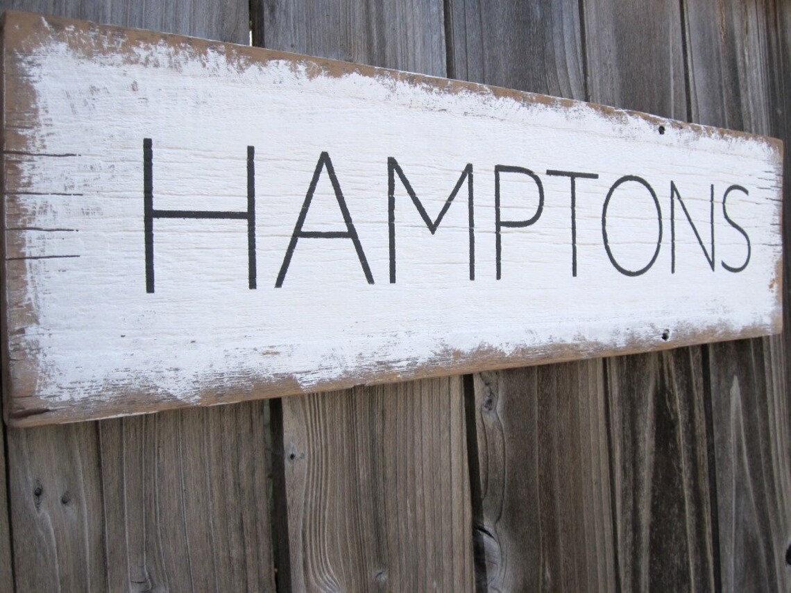 Rustic Coastal Signs,hamptons Sign, Beach House Decor, Rustic Wood ...