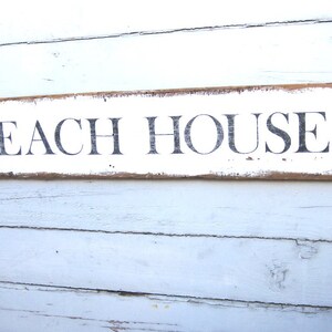 BEACH HOUSE Signs, Wood Beach Signs, Coastal Decor Beach, Beach ...