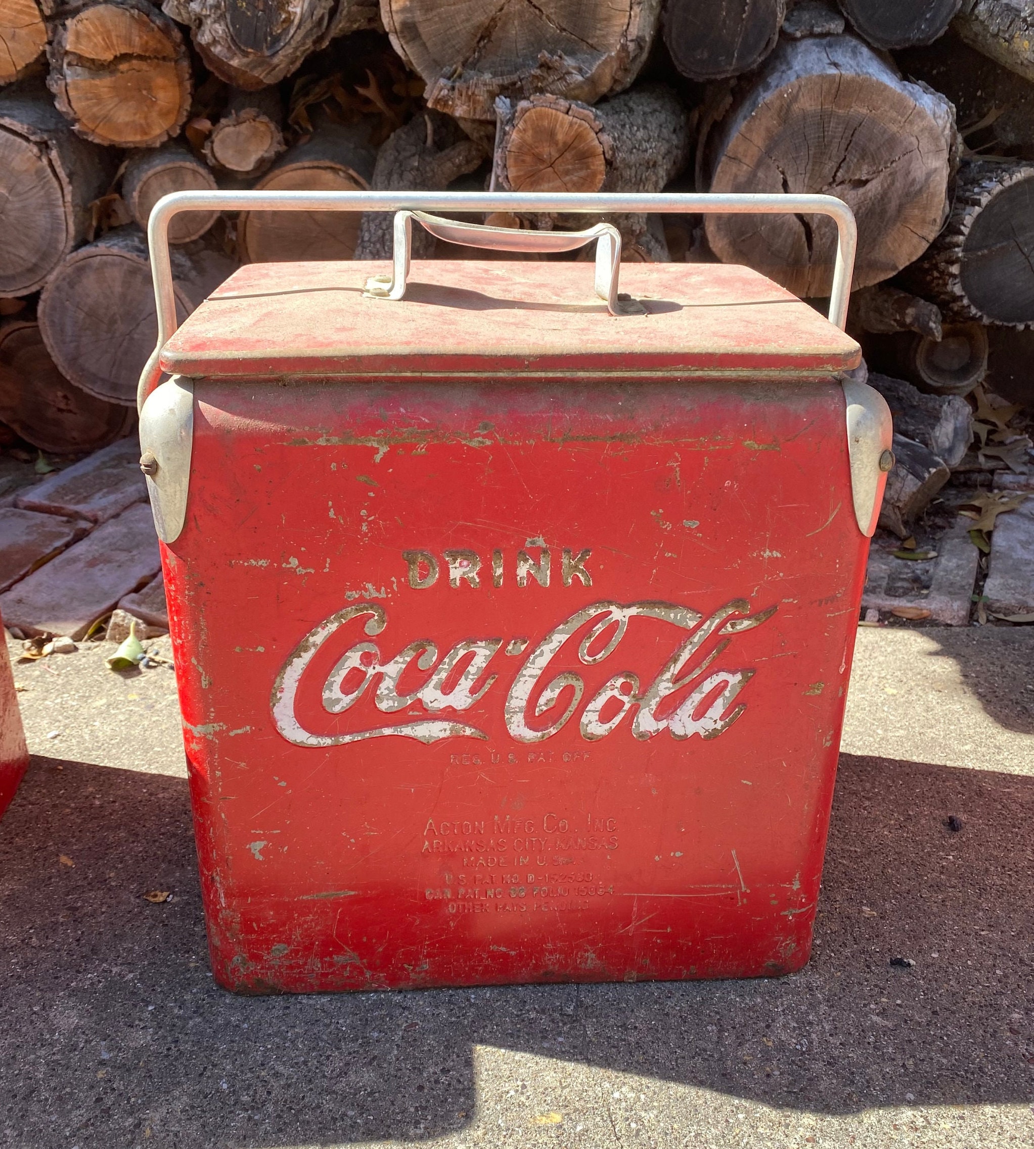 Vintage Coca Cola Cooler - Etsy