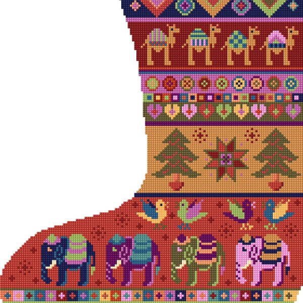 Needlepoint Stocking Kit - Etsy