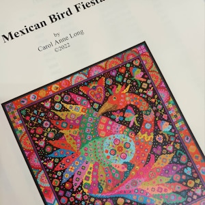 Mexican Bird, PDF DIGITAL DOWNLOAD, Tapestry, Counted Cross-stitch ...