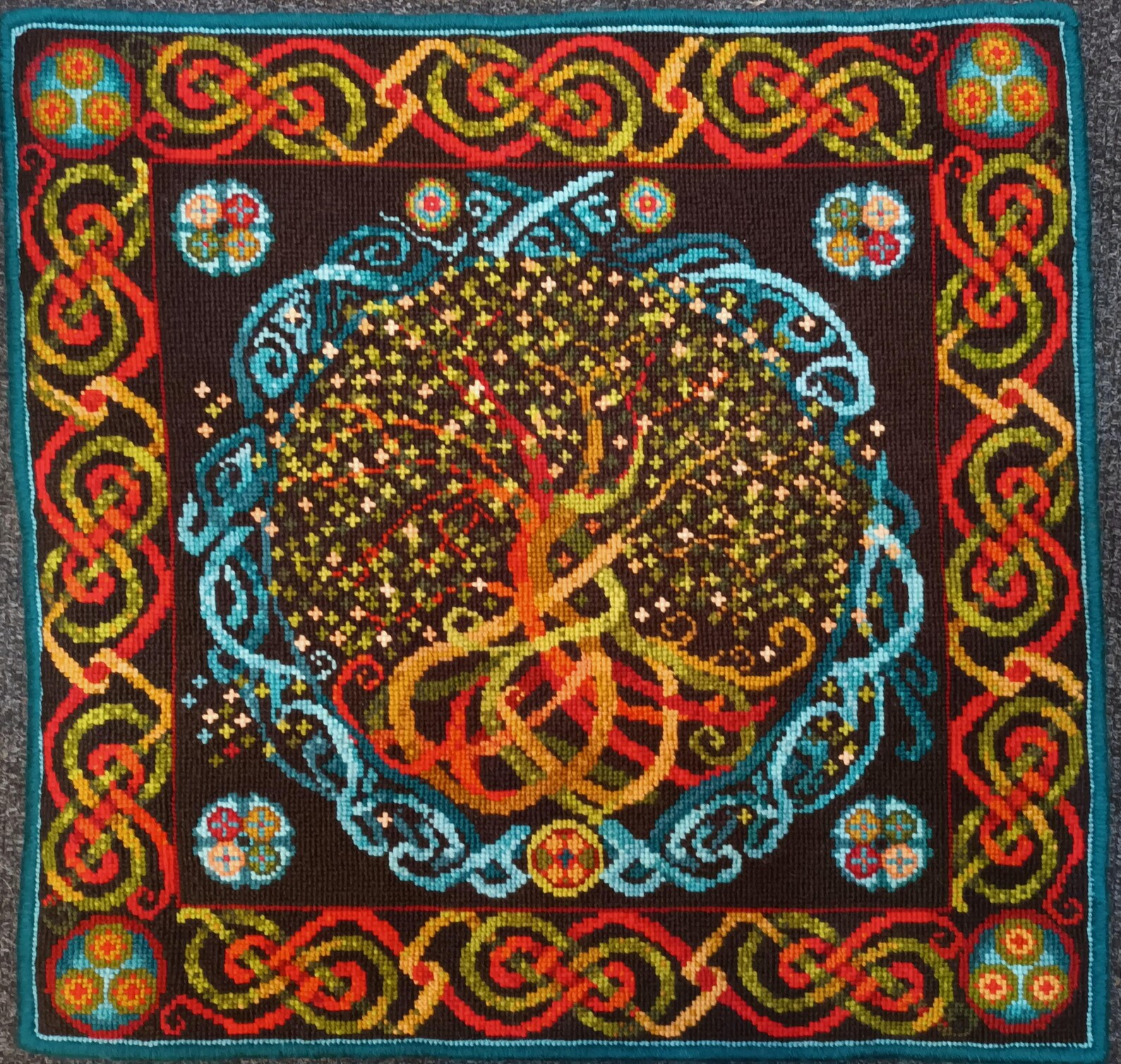 Tapestry Kit - Celtic Tree of Life, Counted Cross-stitch, Needlepoint ...