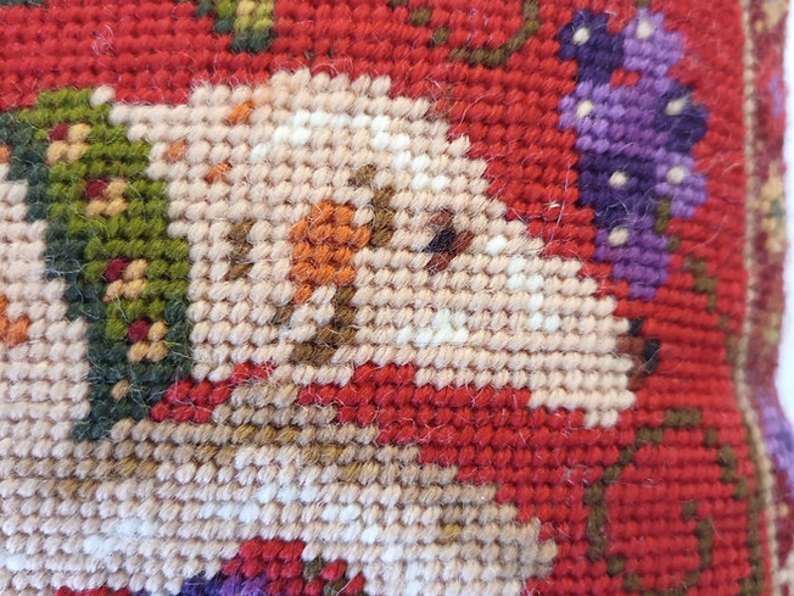 Tapestry Kit-spotted Hound, Cushion, Counted Cross-stitch, Historical ...