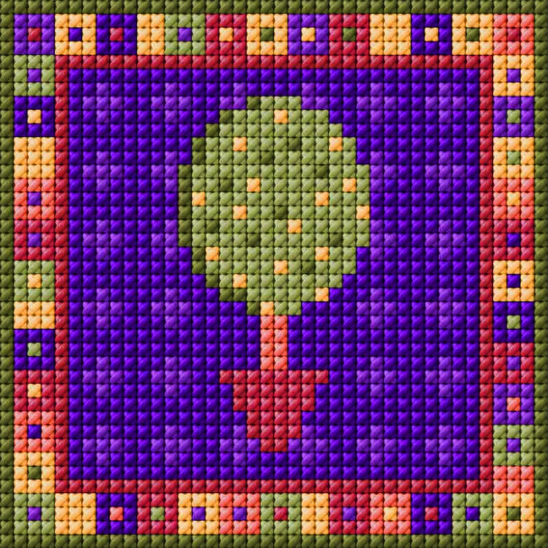 Little Tree, Tapestry, Kit, Crafts, Counted Cross Stitch, Needlepoint ...