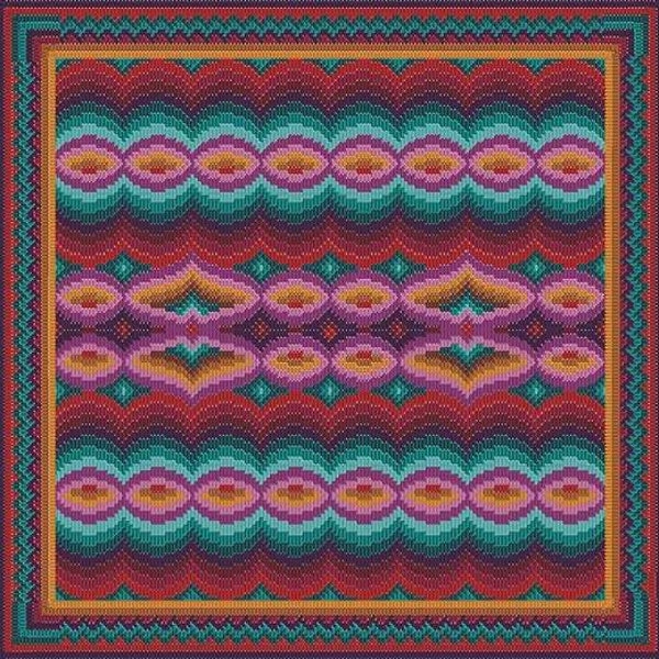 Bargello Tapestry Kits - Etsy UK