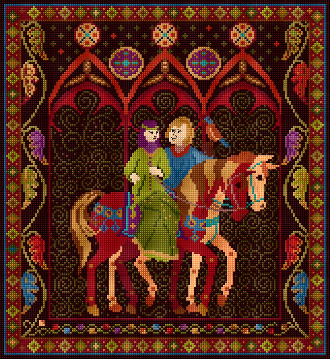 Medieval, Design, PDF DOWNLOAD, Historical, Tapestry, Pillow Medieval, Design, PDF DOWNLOAD, Historical, Tapestry, Pillow