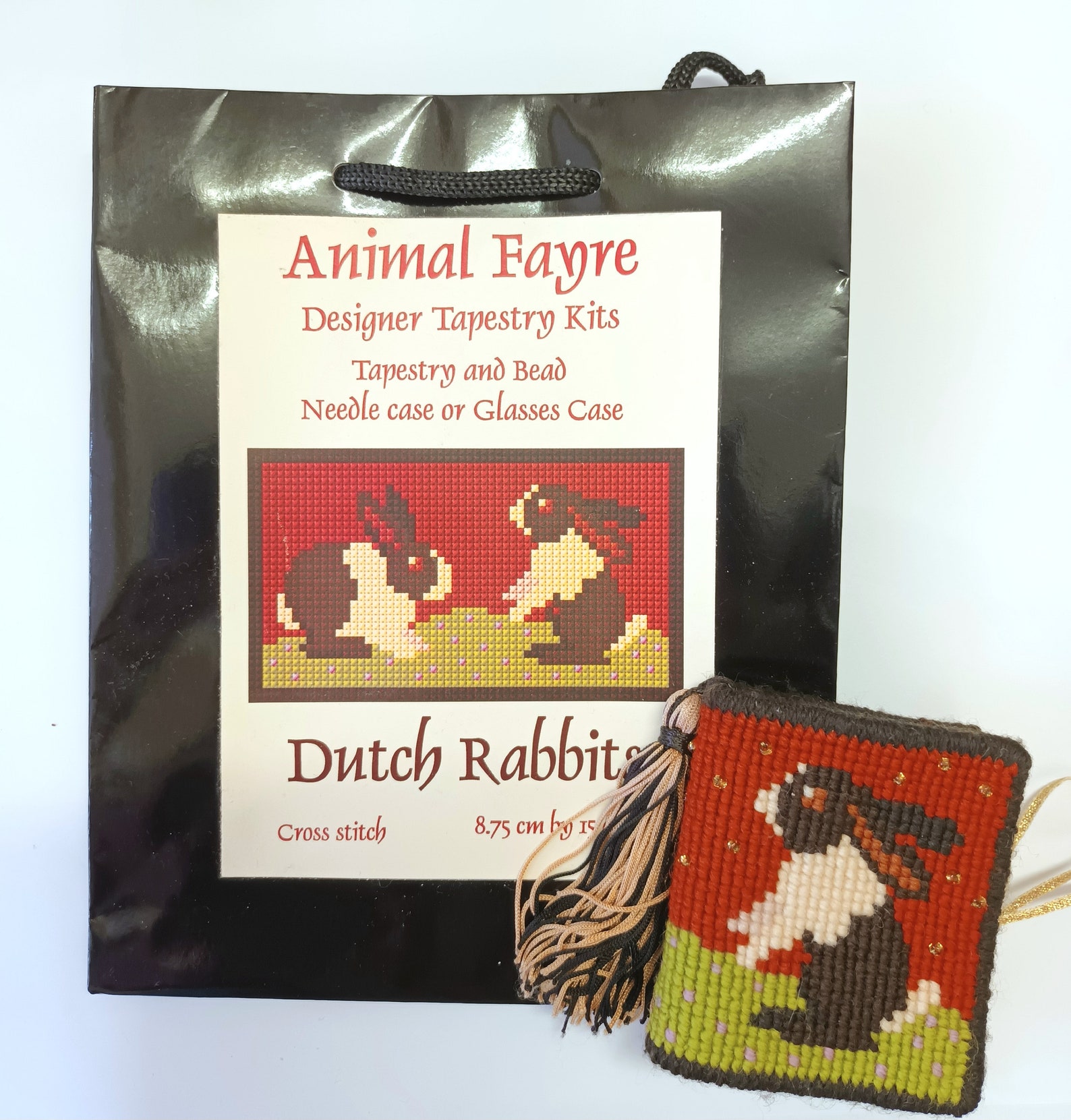 Dutch Rabbit, Kit, Needle-case, Case, Mobile, Tapestry, Counted Cross ...