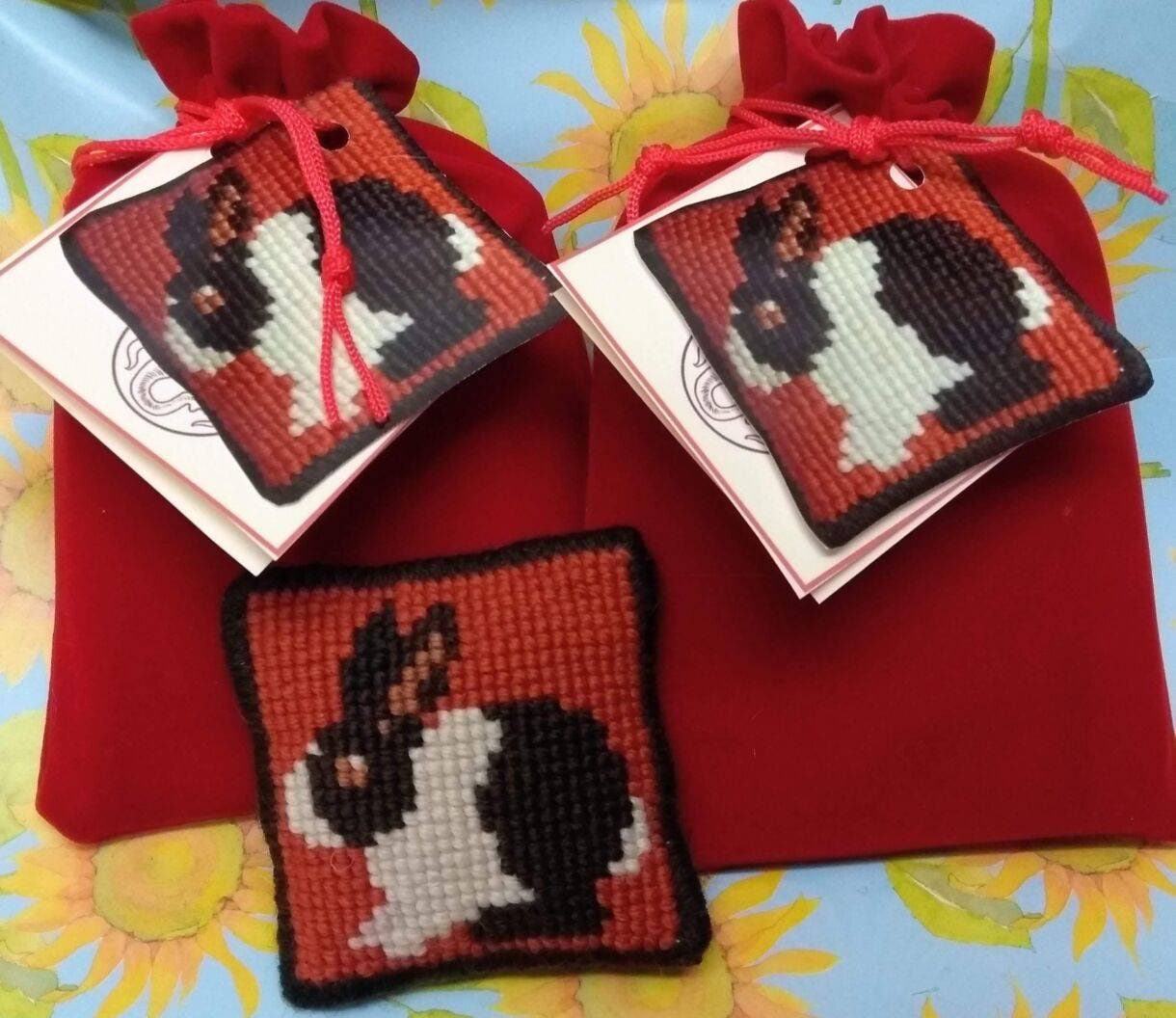 Tapestry Mini-kit - Dutch Rabbit, DIY Pin-cushion Kit, Picture, Kid's ...