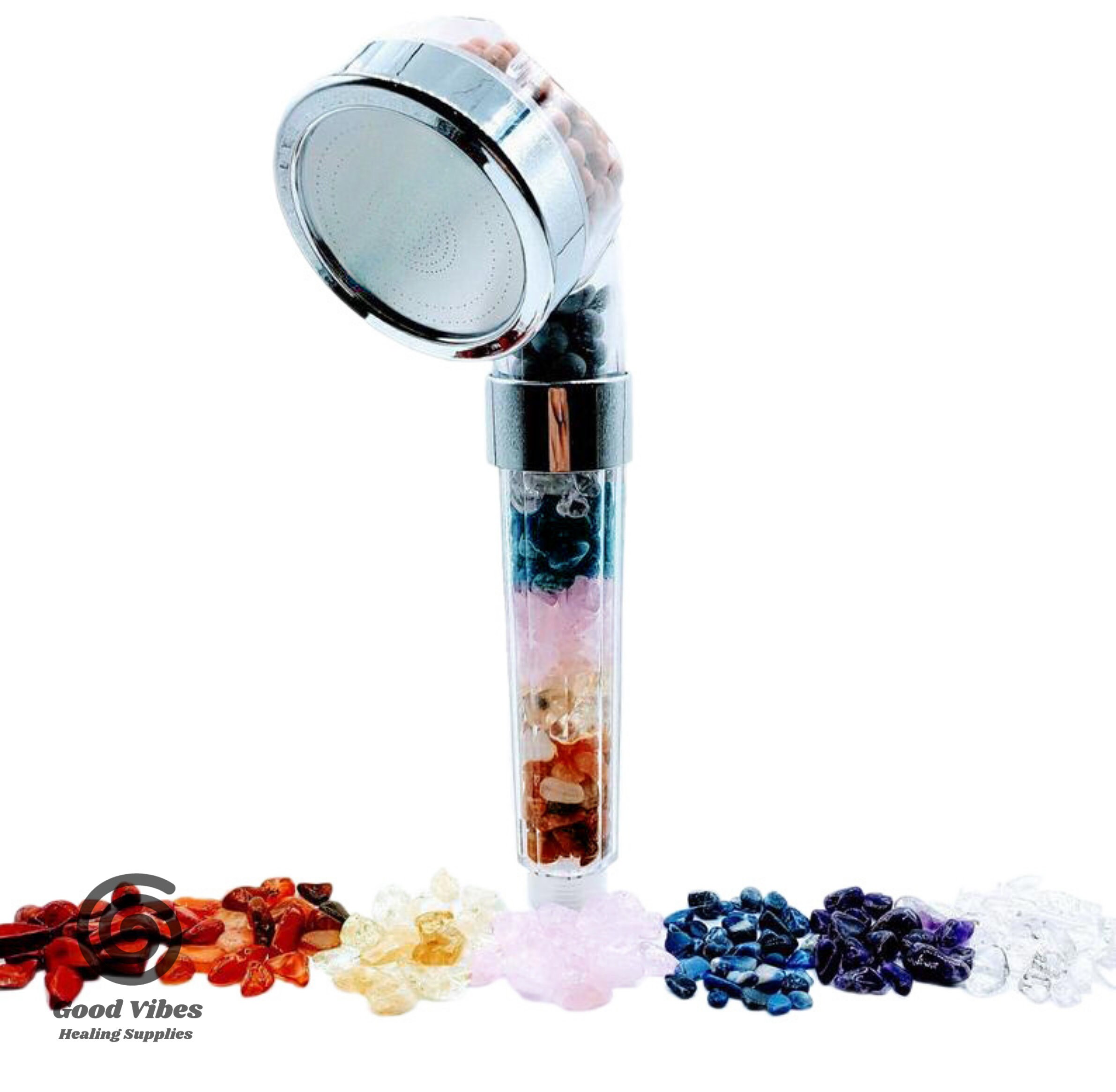 7 CHAKRA Natural Gemstone Chip Bracelet Set | Etsy