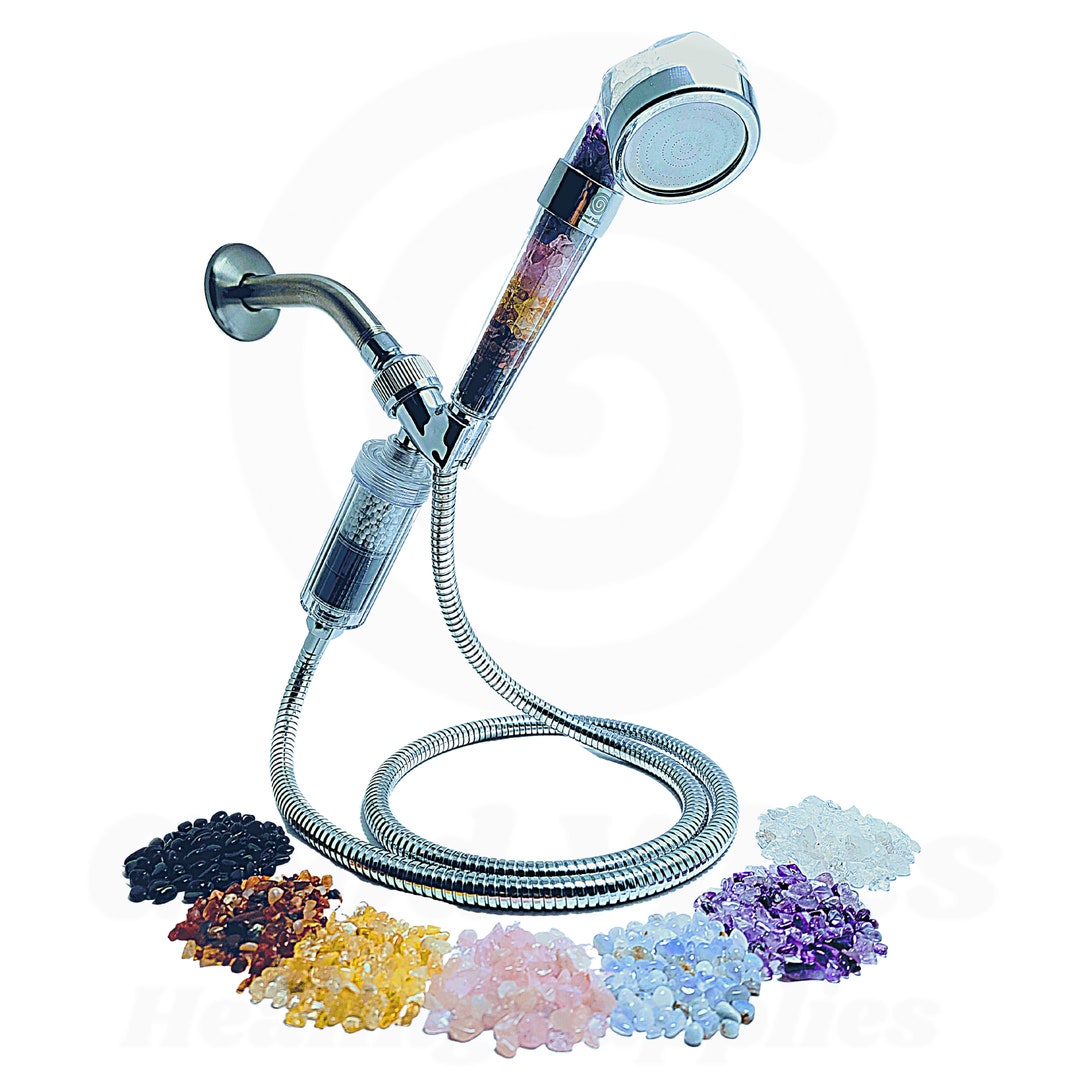 Crystal Healing Shower Head High Pressure Water - Etsy Canada