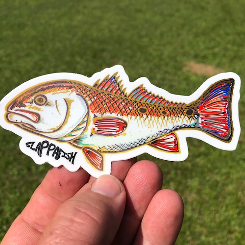 Redfish Sticker 4x3 Inch - Etsy
