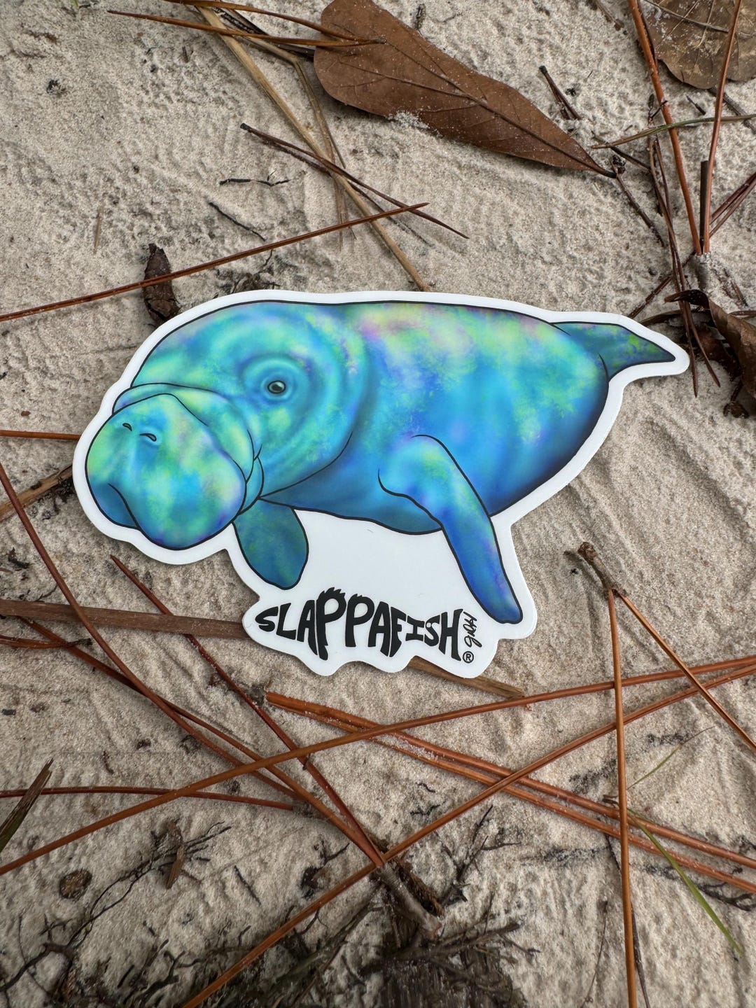 Manatee, 5 Inch Sticker - Etsy