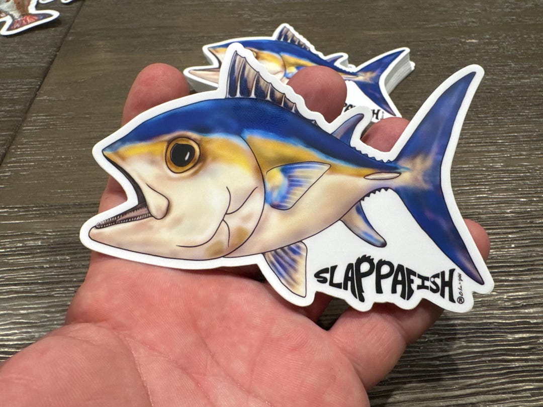 Blackfin Tuna , 5 Inch Sticker - Etsy