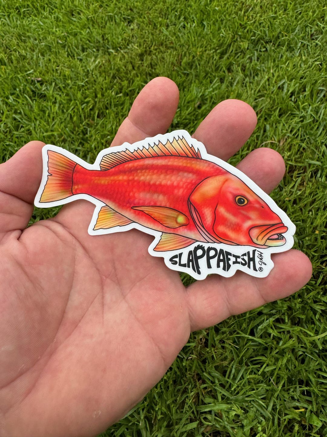 Red Snapper Sticker, 5 Inch - Etsy