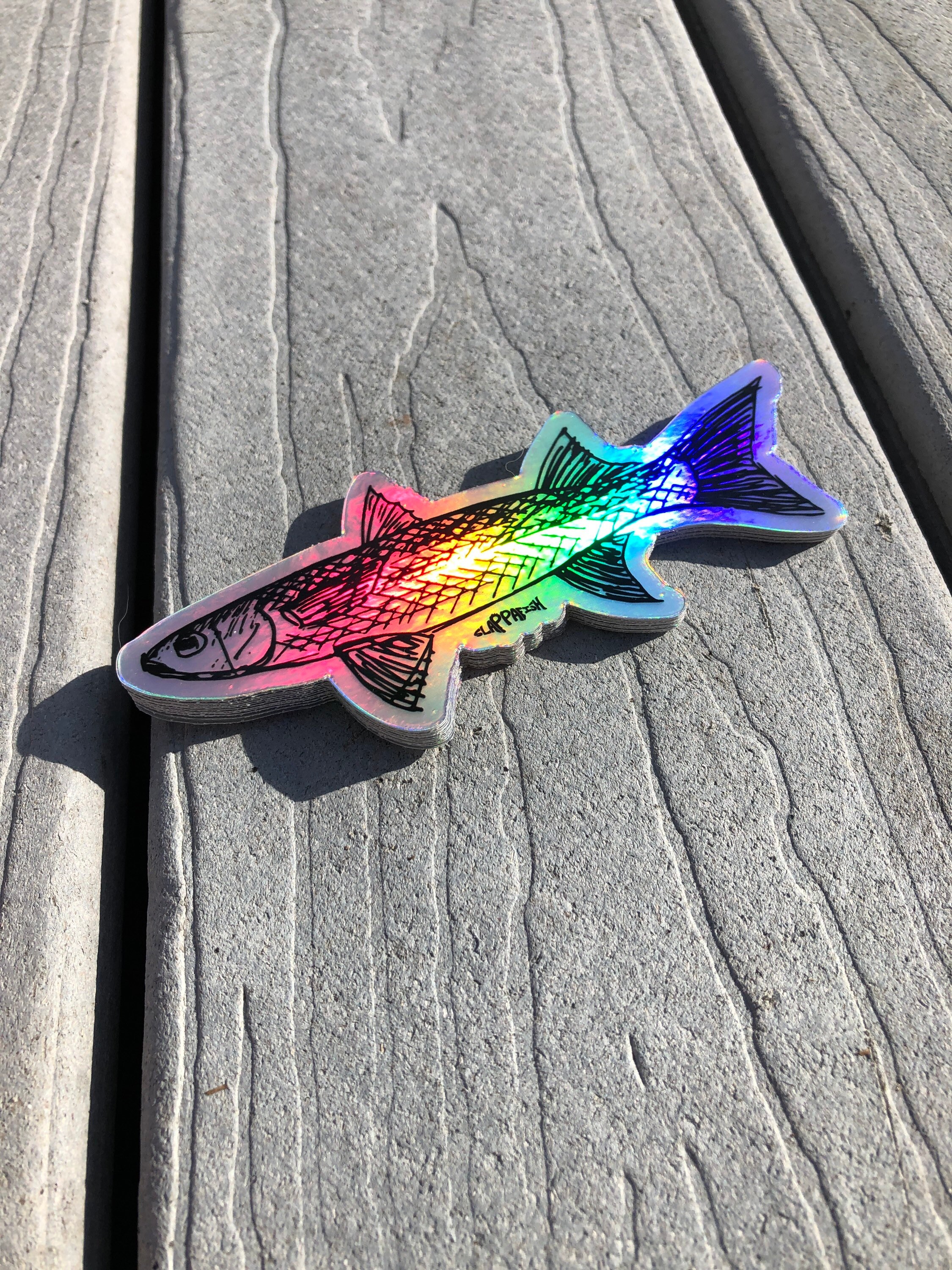 Mullet Shiny Sticker, 5 Inch - Etsy