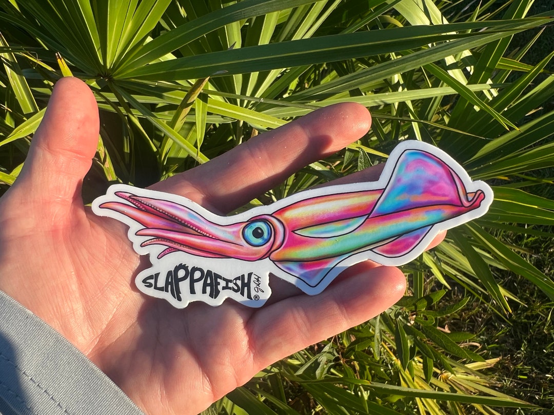 Squid Sticker, 5 Inch - Etsy