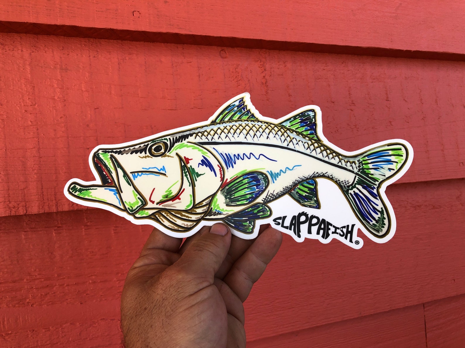 Snook Sticker 10 Inch | Etsy