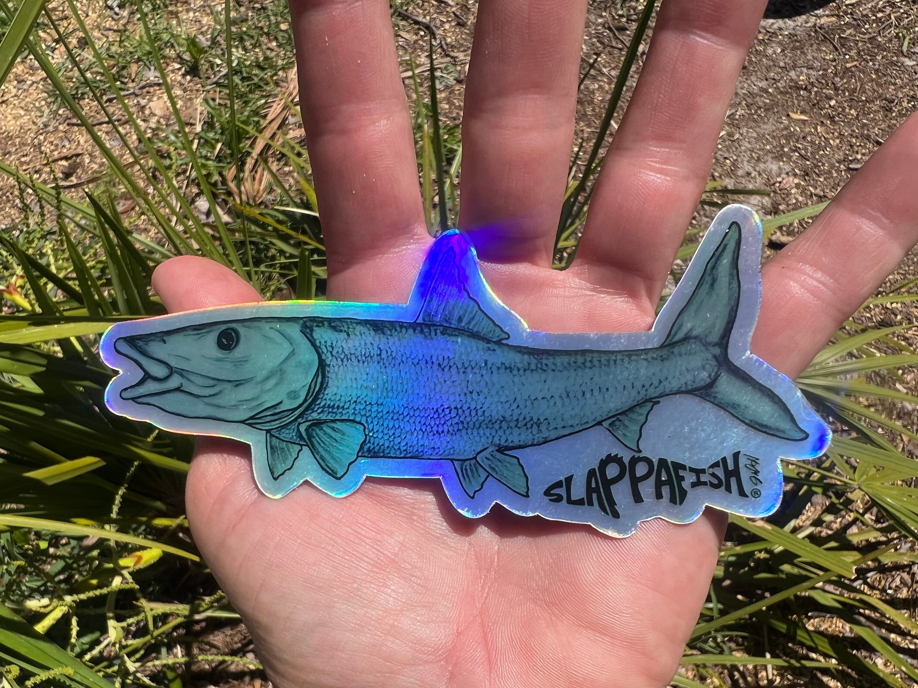 Bonefish Reflective Sticker 5 Inch | Etsy