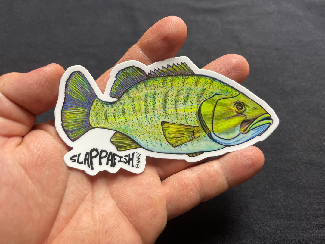 Smallmouth Bass Sticker, 5 Inch - Etsy