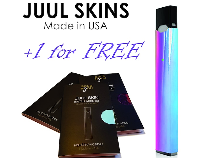 Juul Skins, Holographic, Quality, Made in US, Strong Adhesive, JUUL ...