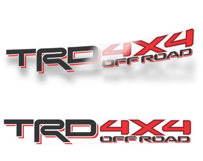 TRD 4x4 off Road Decals for Toyota Tacoma: Elevate Your Truck's ...