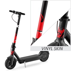 Electric Scooter Decals and Wrap Skins, Frame Protection for E Scooters ...