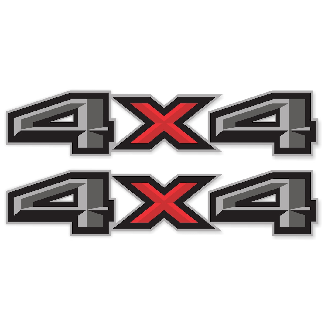 4x4 Decals for Ford F150 Truck, Bedside off Road Replacement Stickers ...