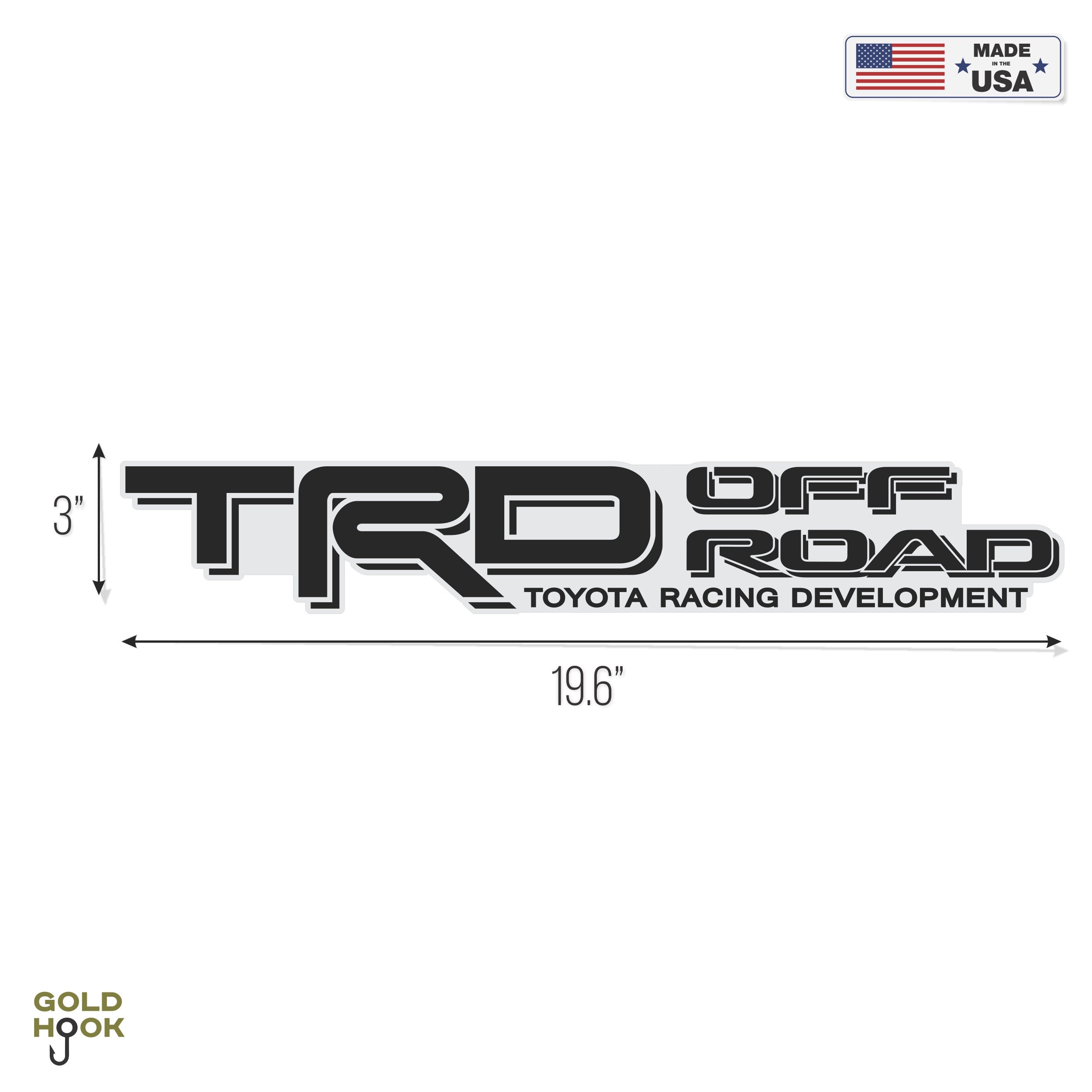 TRD off Road Decals for Toyota Tacoma: Elevate Your Truck's Adventure ...