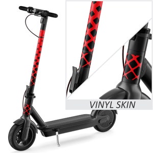 Electric Scooter Decals and Wrap Skins, Frame Protection for E Scooters ...