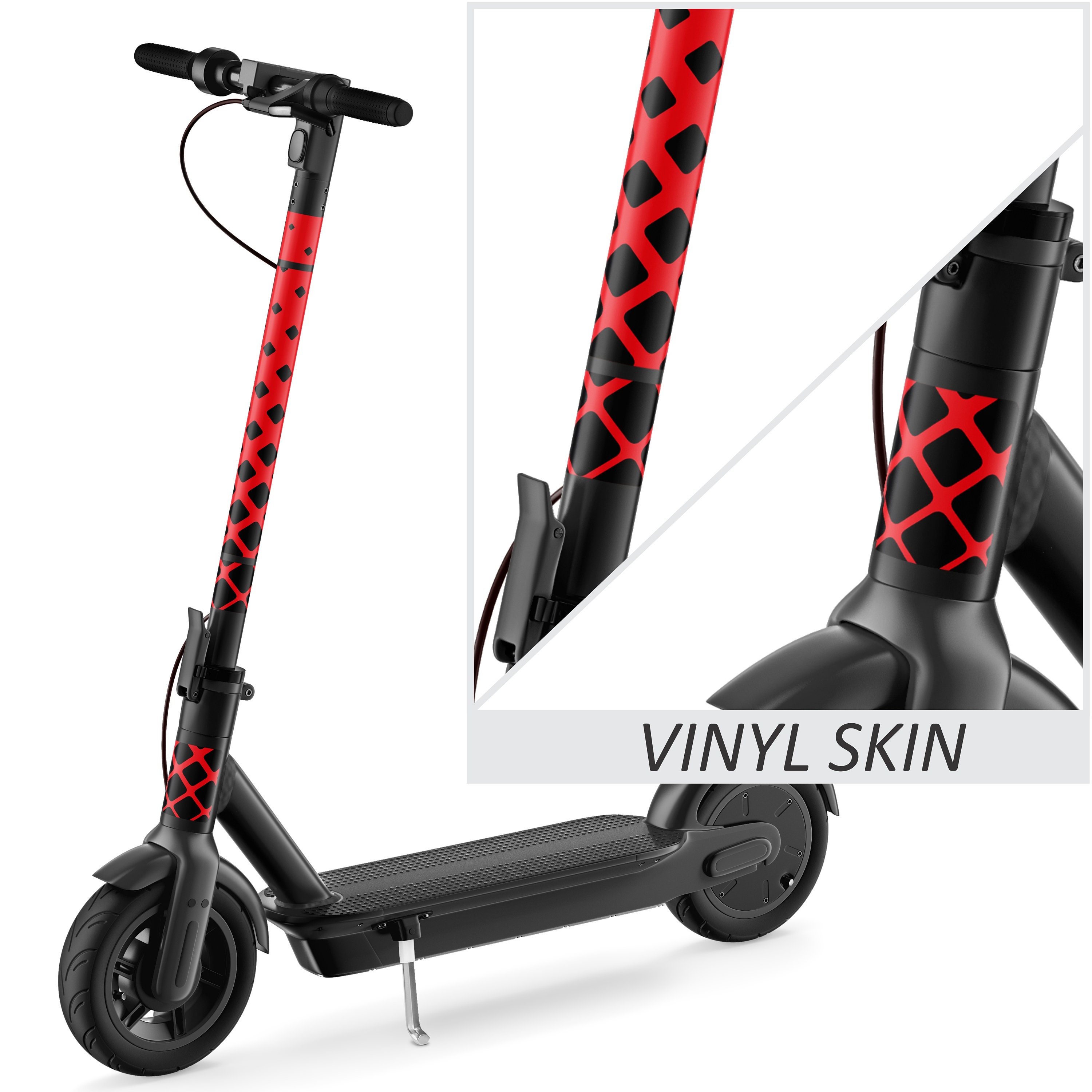Electric Scooter Decals and Wrap Skins Frame Protection for E - Etsy ...