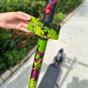 Electric Scooter Decals and Wrap Skins, Frame Protection for E Scooters ...