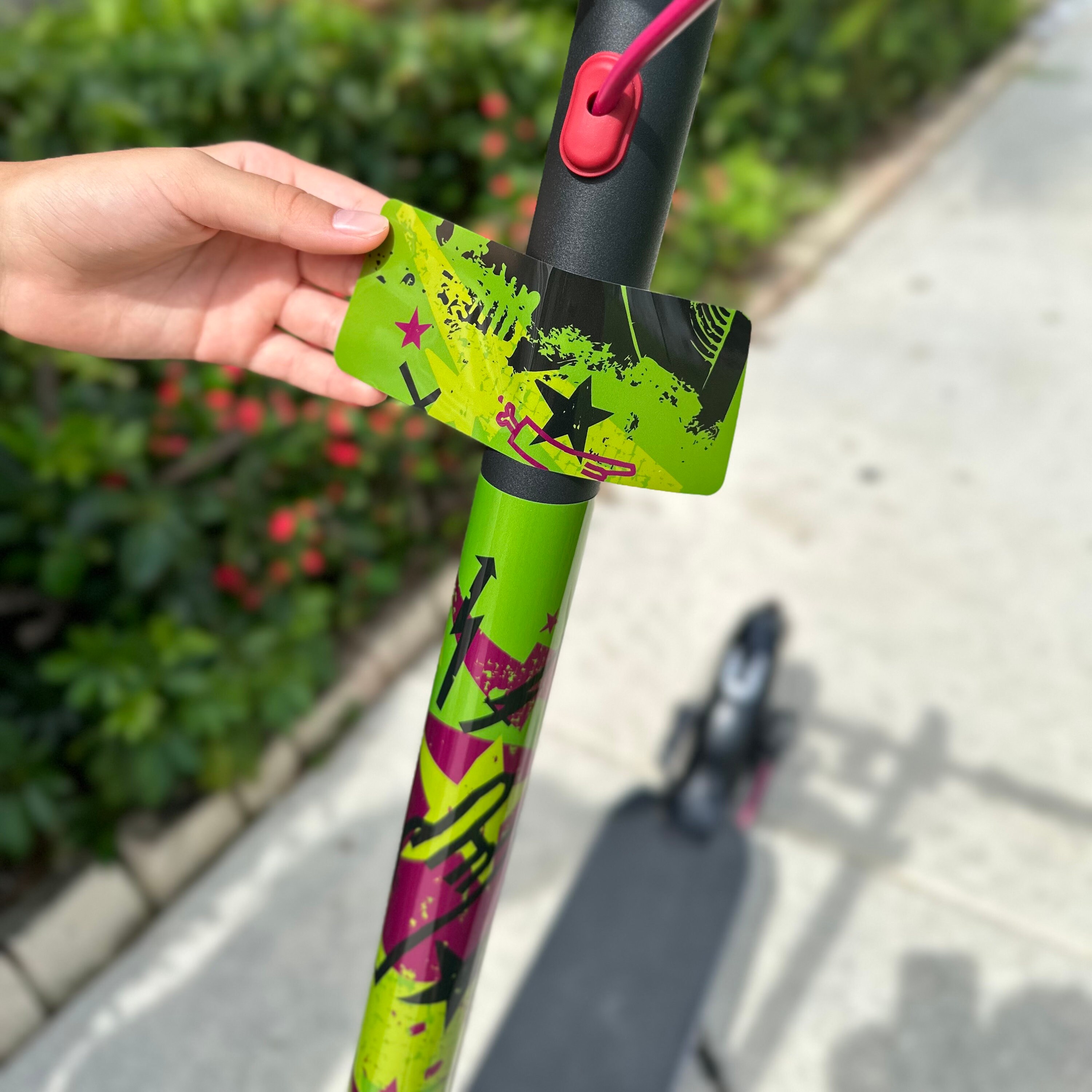 Electric Scooter Decals and Wrap Skins Frame Protection for E - Etsy