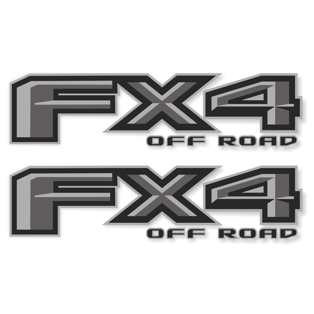FX4 off Road Decal Replacement Sticker F150 Bedside F Truck Super Duty ...