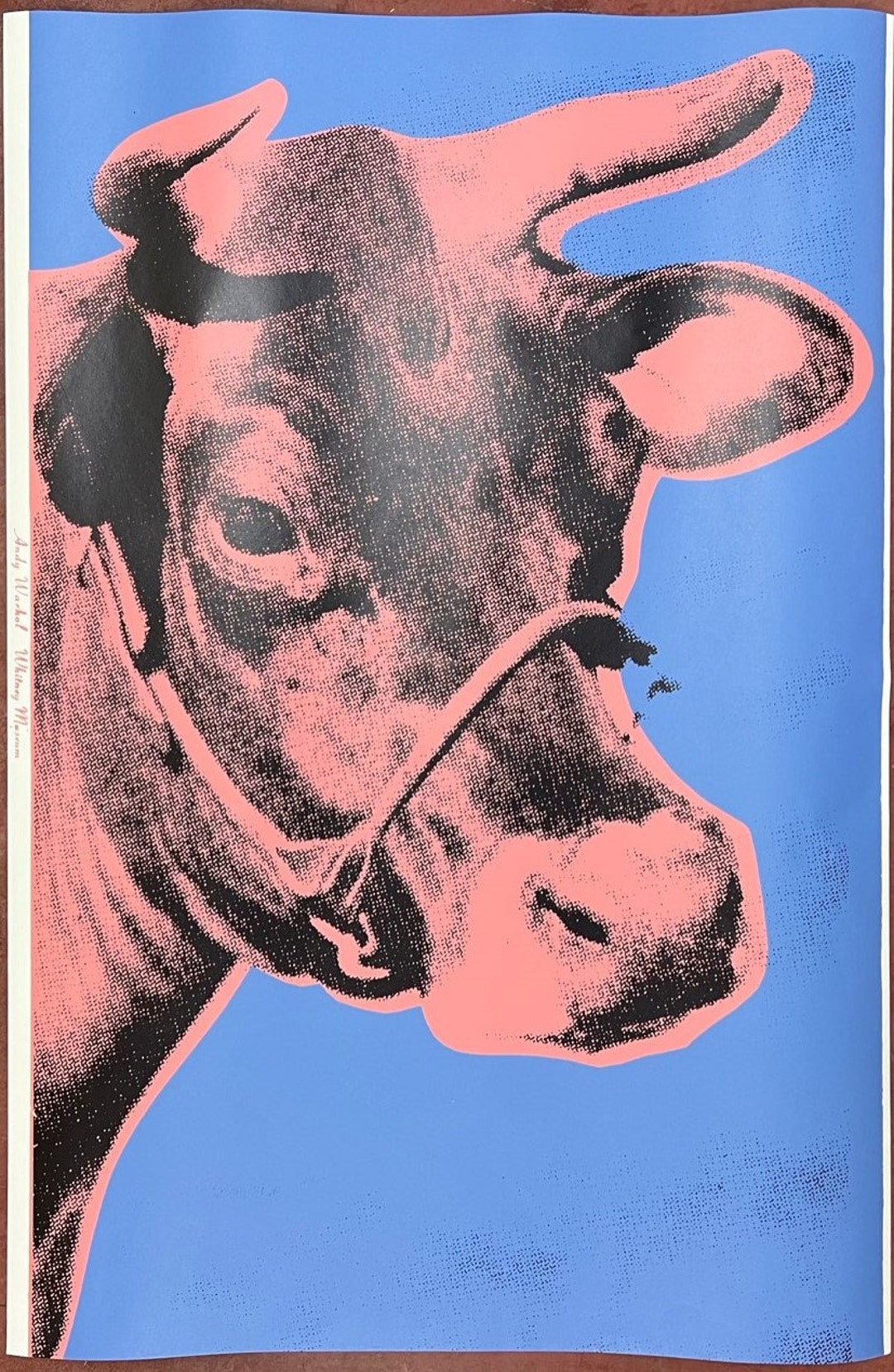 Andy Warhol Rare Vintage Original 1971 Cow Screen Print - Etsy