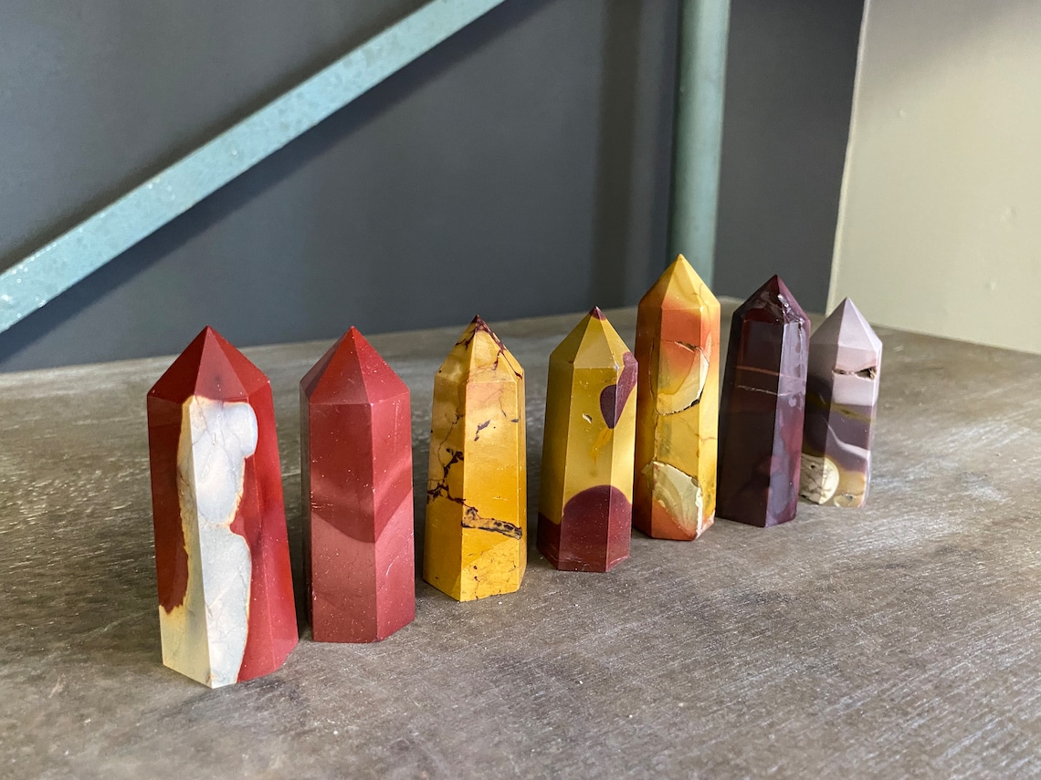 Mookaite Jasper Mookaite Tower Mookaite Jasperobelisk - Etsy