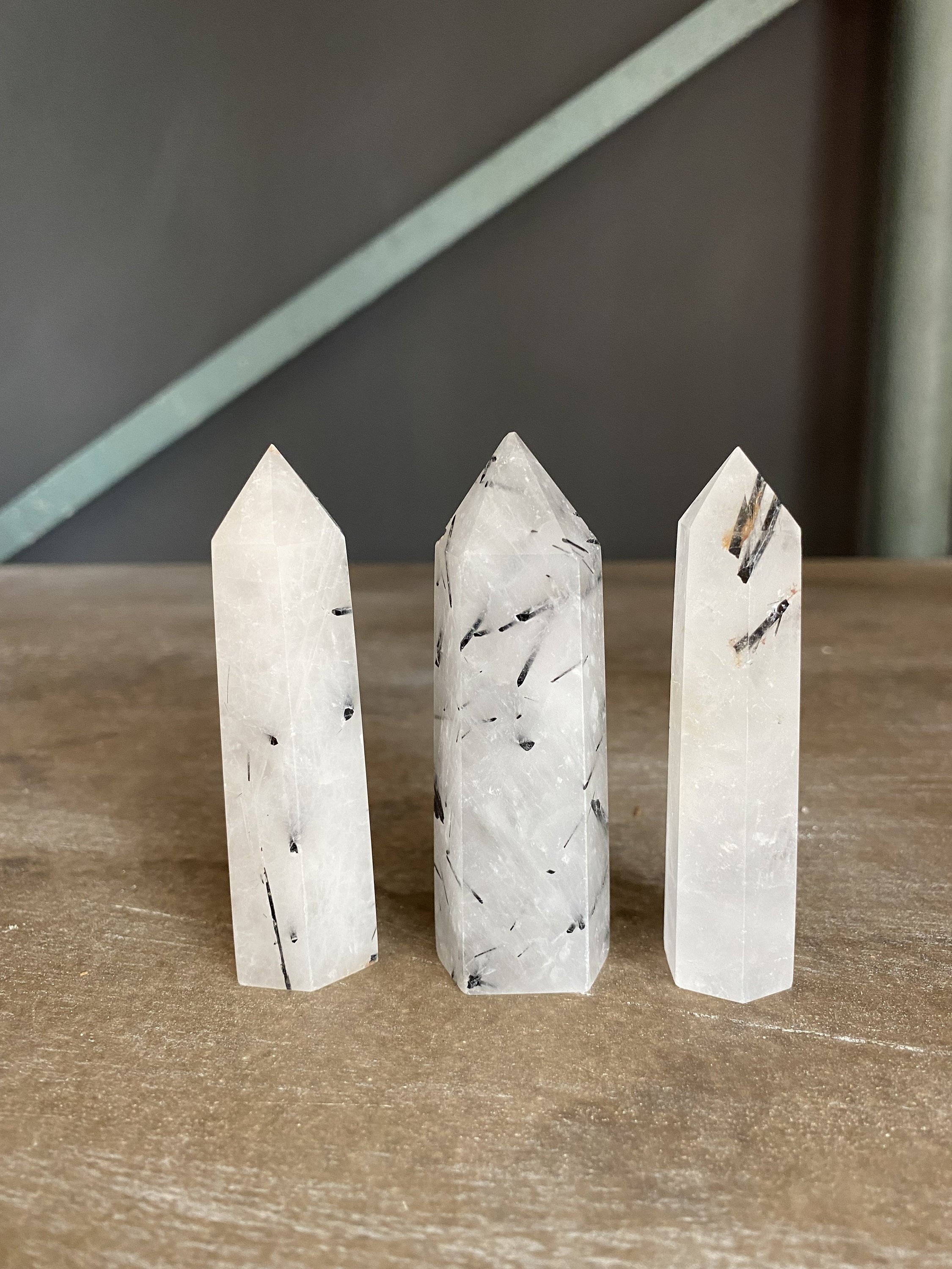 Tourmalinated Quartz Tourmaline Quartz Tower Tourmaline - Etsy