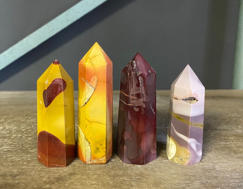 Mookaite Jasper Mookaite Tower Mookaite Jasperobelisk - Etsy