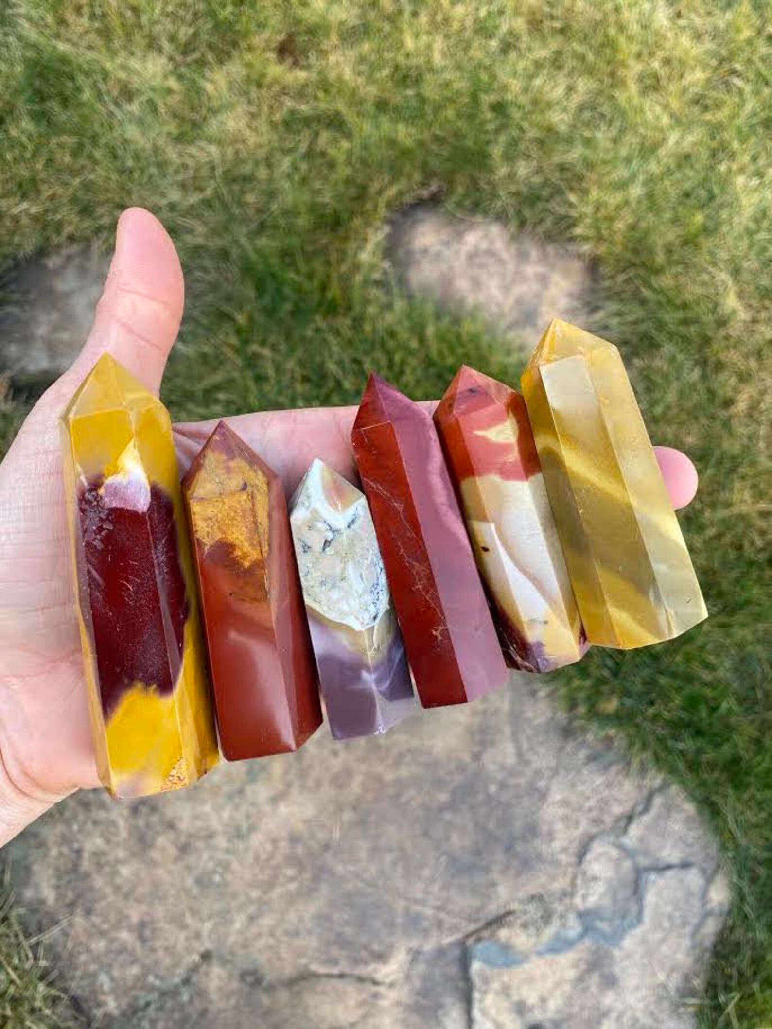 Mookaite Jasper Mookaite Tower Mookaite JasperObelisk | Etsy