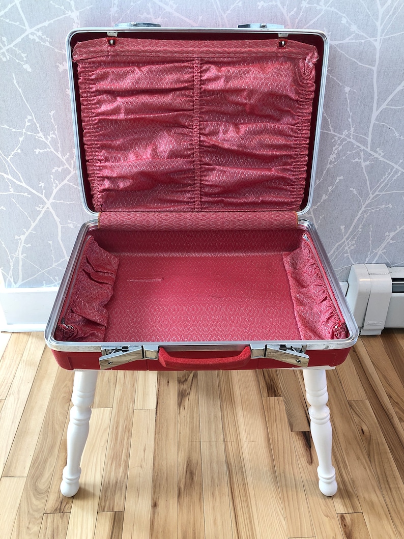 Vintage Starflite Suitcase Table. - Etsy