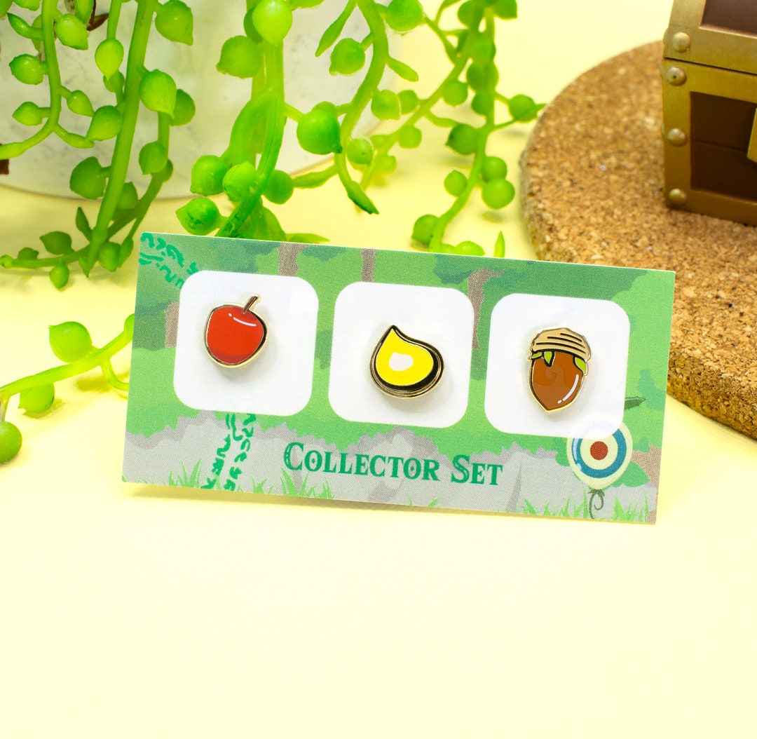Forest Collector's Set. Hard Enamel - Mini Pins - Etsy