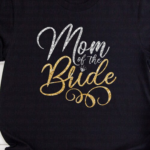 Mom of Bride Svg Mother of the Bride Svg Wedding Svg - Etsy