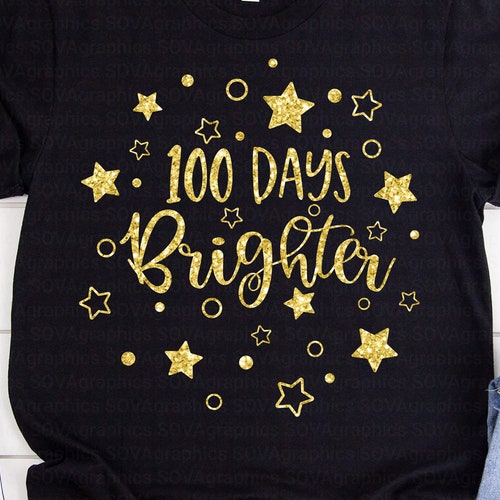 100 Days Smarter Svg 100th Day of School Svg Dxf Eps Png - Etsy
