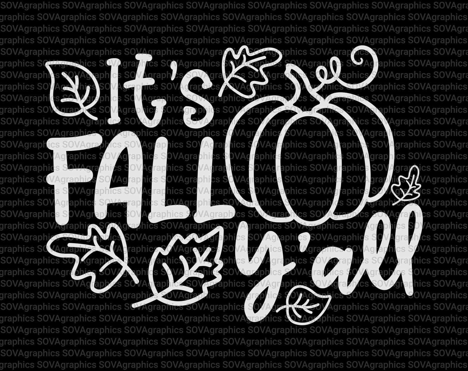 Fall svg Its Fall Yall svg Autumn svg Fall Shirt svg | Etsy