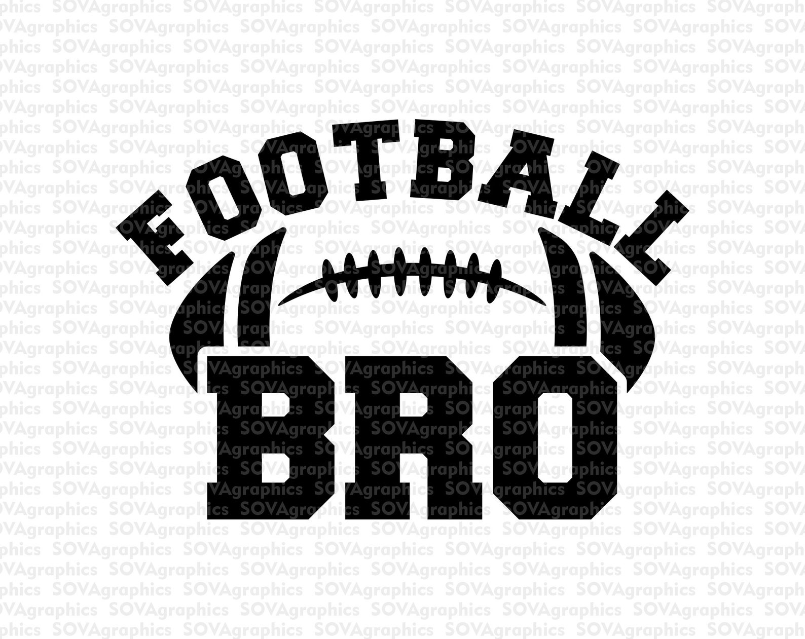 Football Brother Svg Football Bro Svg Football Svg Brother - Etsy