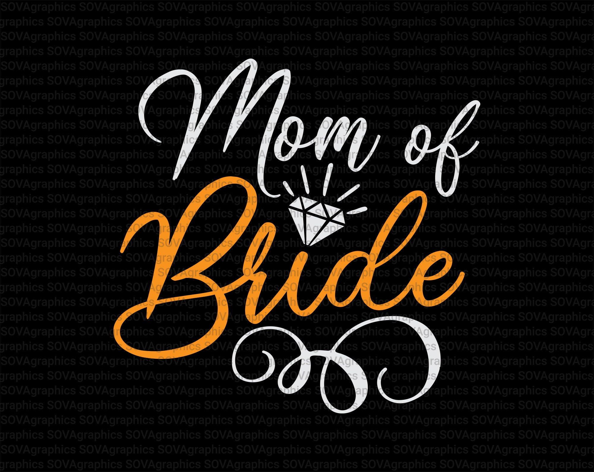 Mom of Bride Svg Mother of the Bride Svg Wedding Svg - Etsy
